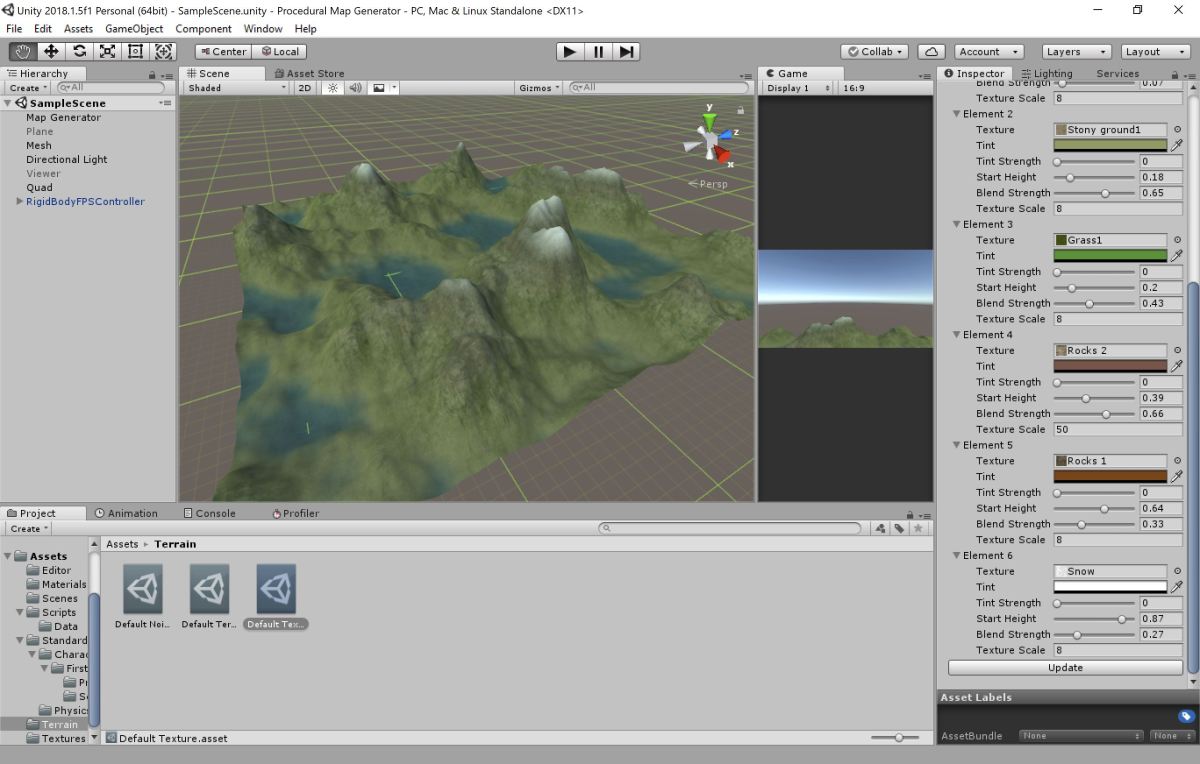 Procedural Landmass Generation – Arian Saffarizadeh